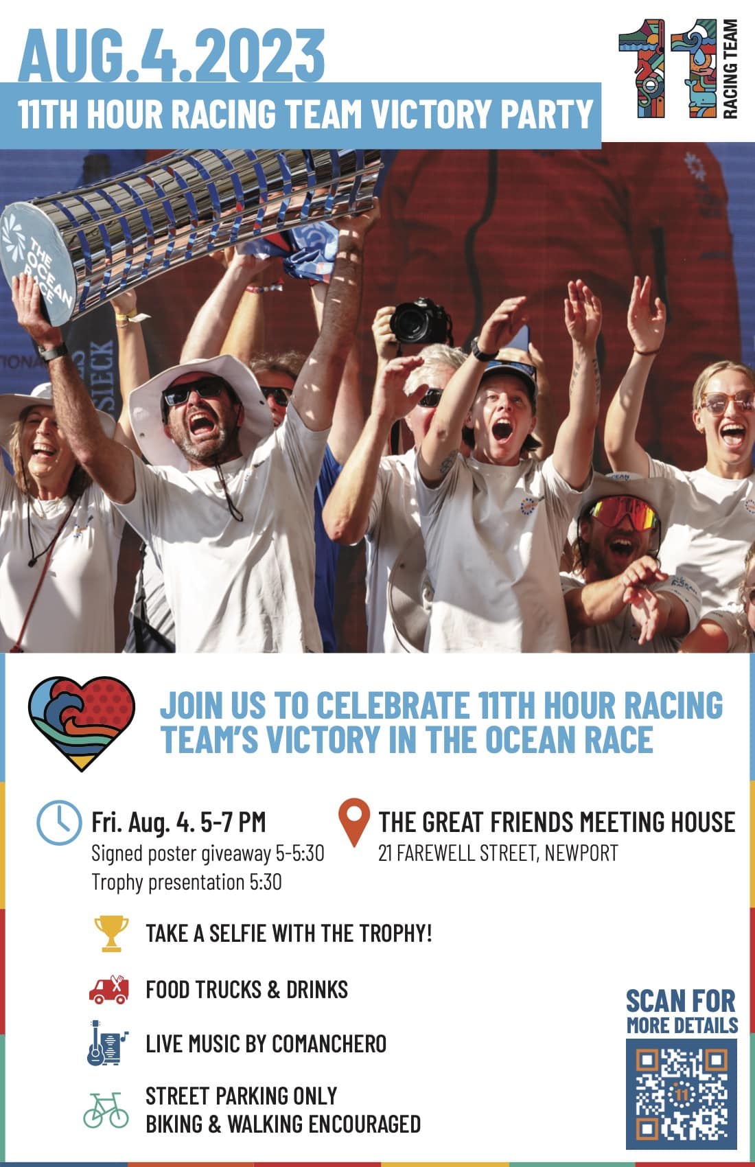 HISTORIC VICTORY CELEBRATION: 11TH HOUR RACING TEAM RETURNS HOME TO ...